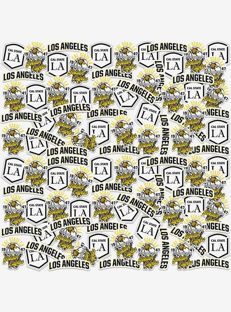 California State University Los Angeles CSULA 100Ct Sticker Pack | Hot ...
