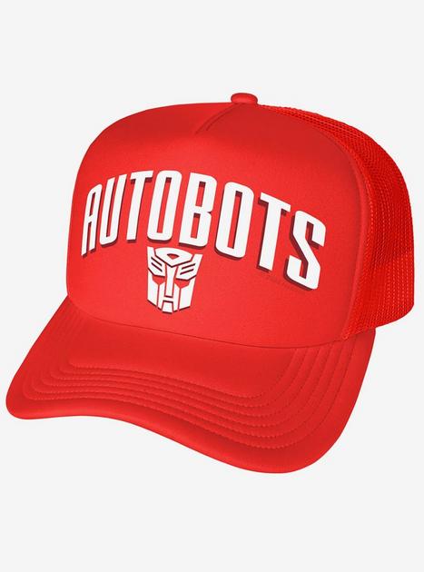 Transformers Autobots Arched Foam Trucker Hat Hot Topic 0371