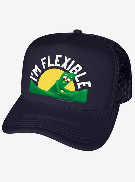 Gumby I'm Flexible Foam Trucker Hat | Hot Topic