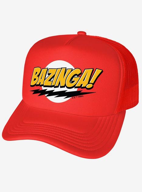 The Big Bang Theory Sheldon Bazinga Foam Trucker Hat | BoxLunch