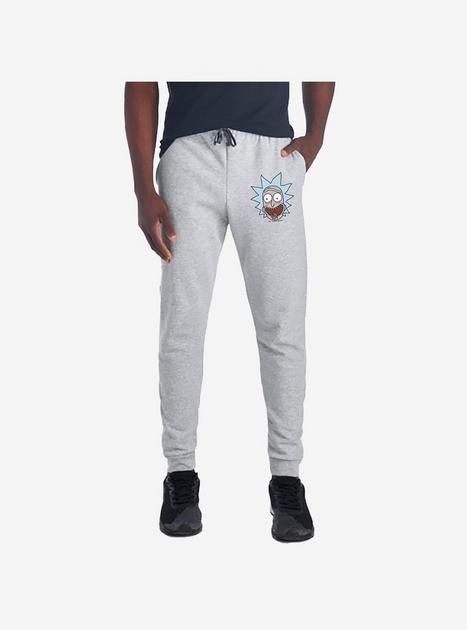 Rick and Morty Rick Headshot Jogger Sweatpants | Hot Topic