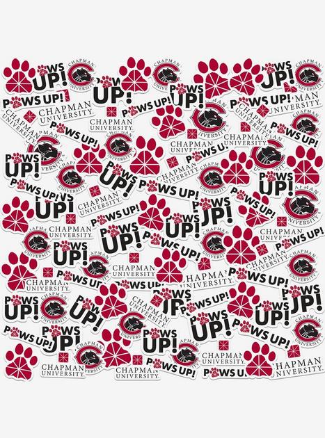 Chapman University Paws Up 100ct Sticker Pack | Hot Topic