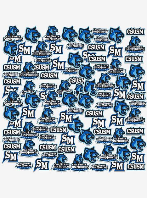 Cal State San Marcos 100ct Sticker Pack | Hot Topic