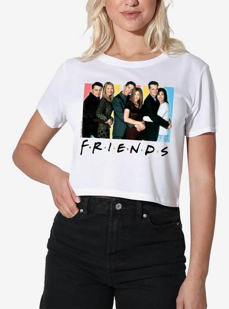 Friends Cast Logo Girls Crop Top T-Shirt | Hot Topic