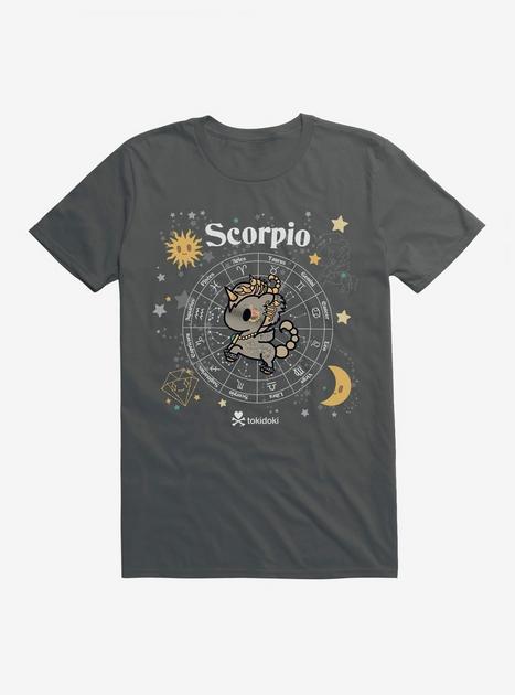 Tokidoki Unicorno Scorpio T-Shirt - GREY | Hot Topic