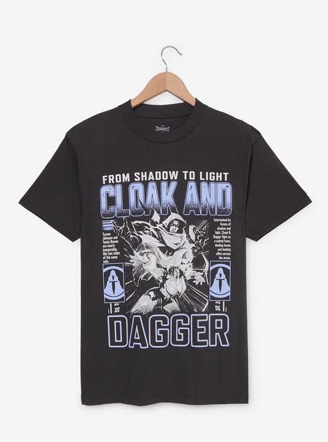 Marvel Rivals Cloak and Dagger Tonal Portrait T-Shirt - BoxLunch ...
