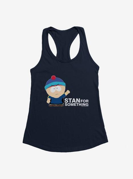 South Park Stan For Something Girls Tank - BLUE | Hot Topic