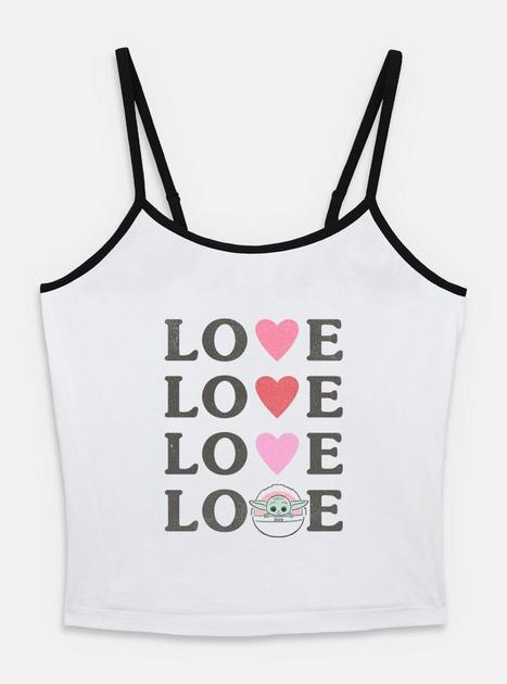 Star Wars The Mandalorian Love Child Womens Cami - WHITE | BoxLunch
