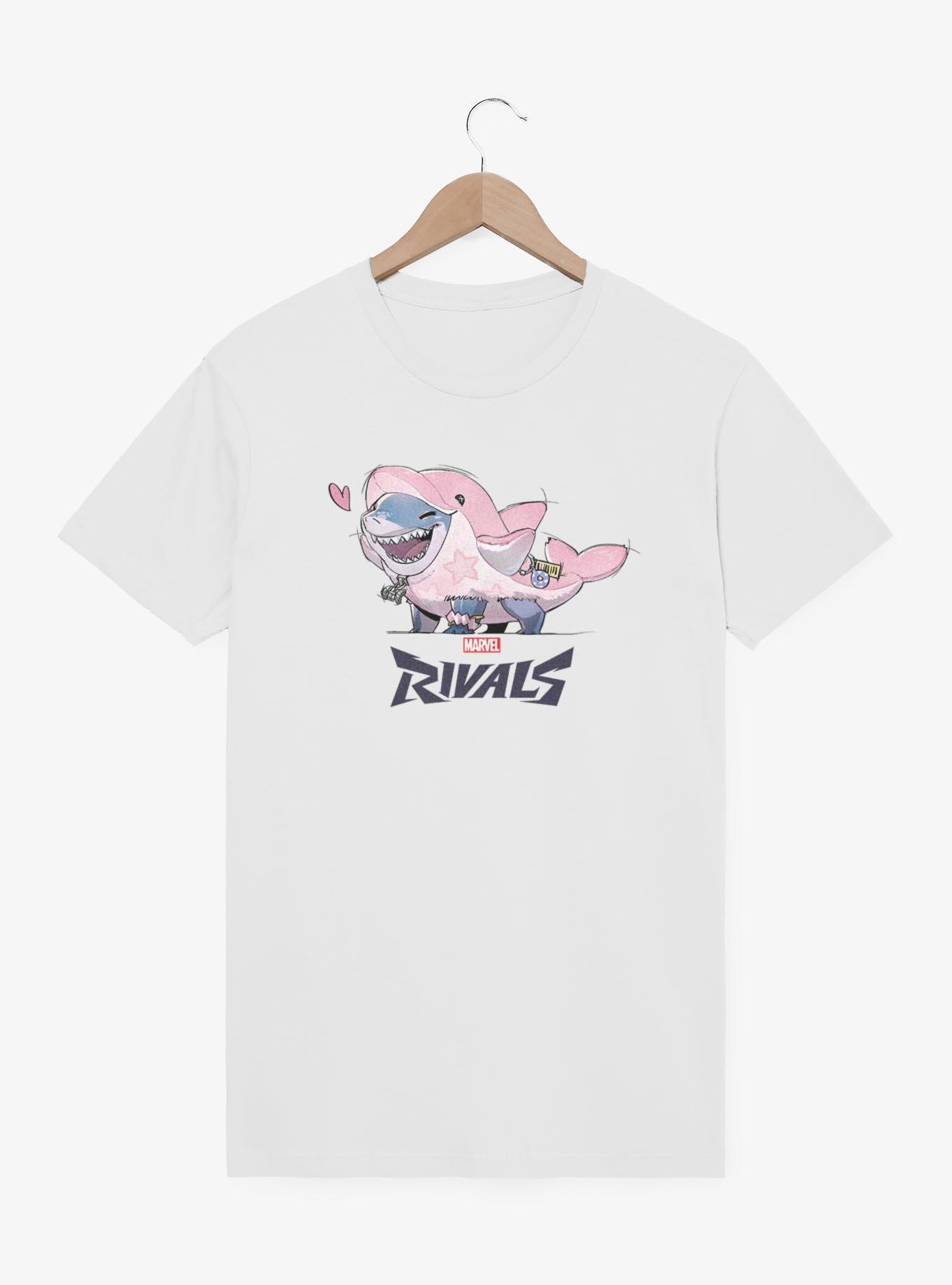 Marvel Rivals Lovely Jeff The Landshark T-Shirt - WHITE | BoxLunch