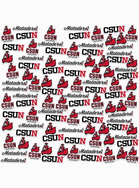 California State University Northridge CSUN Matadors 100 Ct. Sticker ...