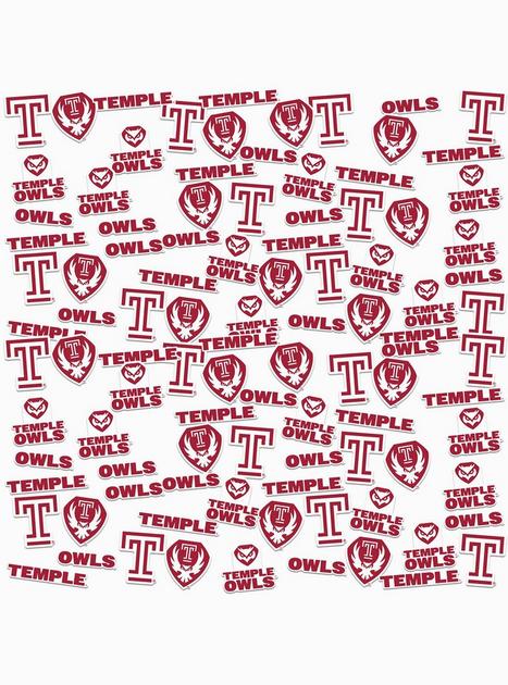 Temple University Owls 100 Ct. Sticker Pack | Hot Topic