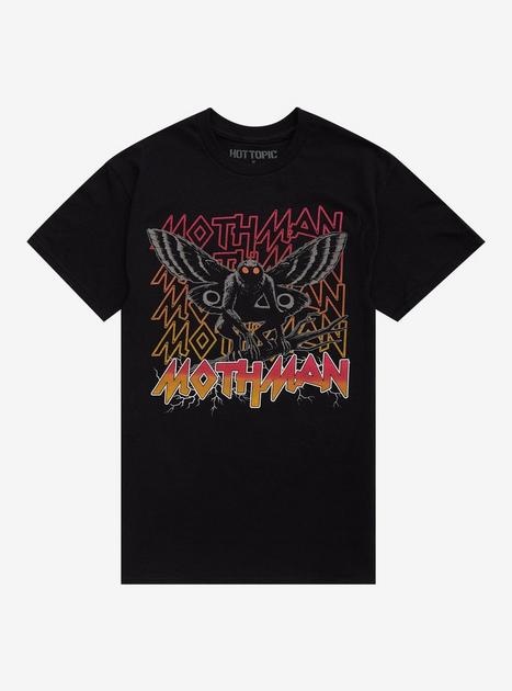 Mothman Metal Font T-Shirt | Hot Topic
