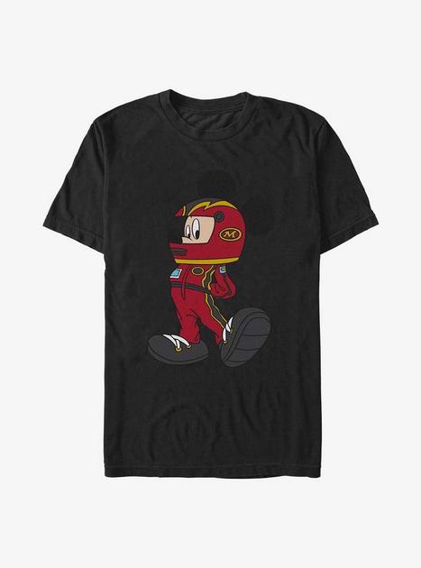 Disney Mickey Mouse Mickey Racecar Driver T-Shirt - BLACK | Hot Topic