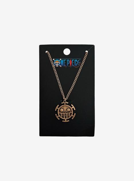 One Piece Heart Pirates Jolly Roger Necklace | Hot Topic