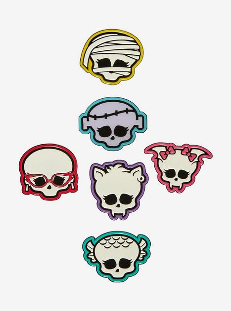 Monster High X Spooksieboo Skullette Blind Box Enamel Pin Hot Topic ...
