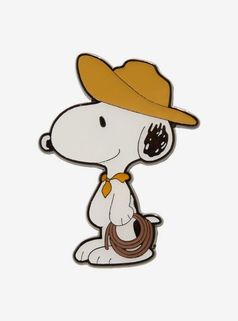 Loungefly Peanuts Snoopy Cowboy Enamel Pin | Hot Topic