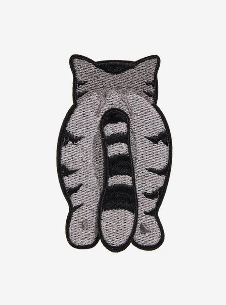 Grey Cat Moving Tail Patch | Hot Topic