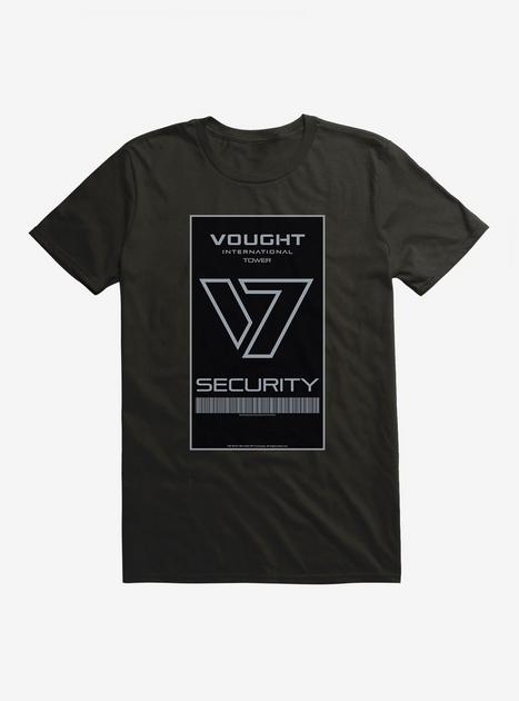 The Boys Vought Intl Tower Security Badge T-Shirt | Hot Topic