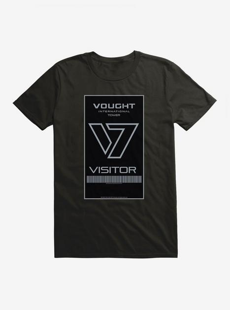 The Boys Vought Intl Tower Visitor Badge T-Shirt | Hot Topic