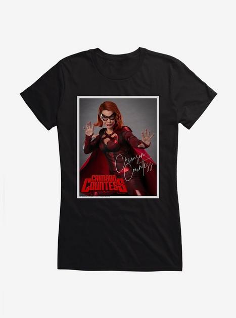 The Boys Crimson Countess Signed Photo Girls T-Shirt | Hot Topic