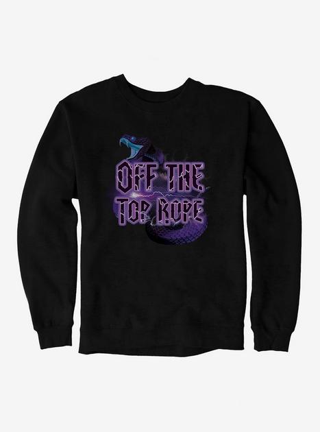 Off The Top Rope Sweatshirt - BLACK | Hot Topic