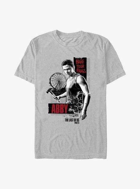The Last Of Us Part II Abby Bare Your Fangs T-Shirt - SILVER | Hot Topic