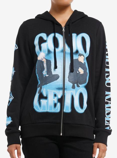 Jujutsu Kaisen Student Gojo & Geto Airbrush Hoodie | Hot Topic