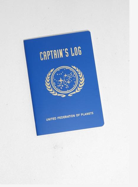 Star Trek Captain's Log Notebook | BoxLunch