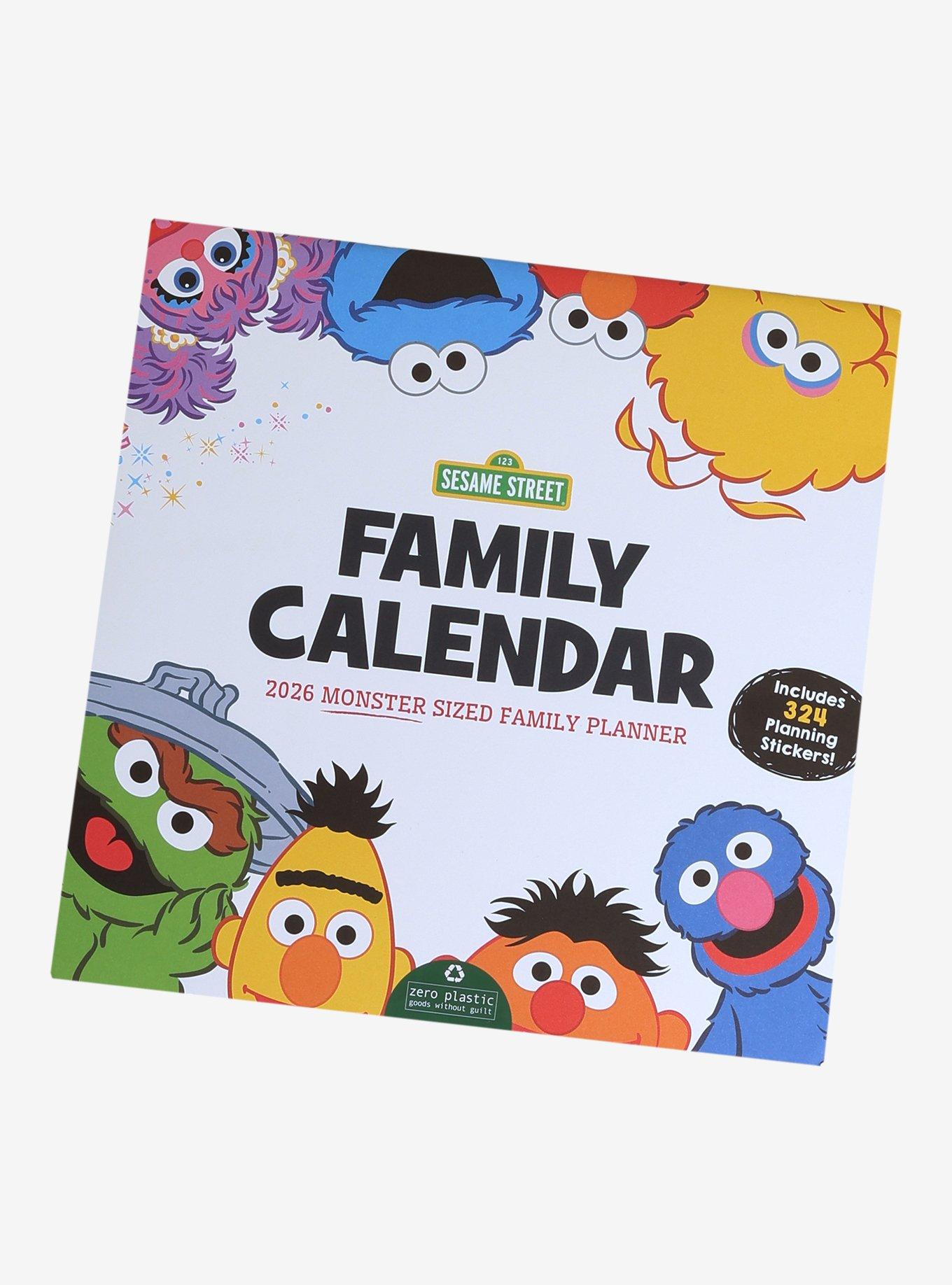 Sesame Street Family Wall Calendar | BoxLunch