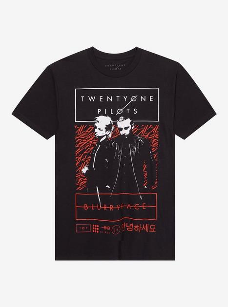Twenty One Pilots Blurryface Duo Portrait T-Shirt | Hot Topic