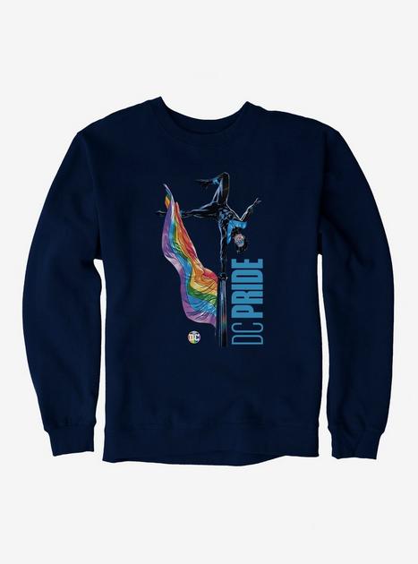 DC Batman Nightwing Pride Sweatshirt - BLUE | BoxLunch