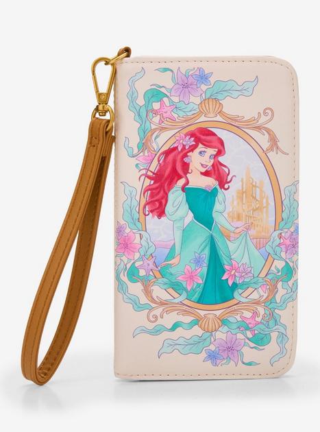Loungefly Disney The Little Mermaid Portrait Tech Wallet | Hot Topic