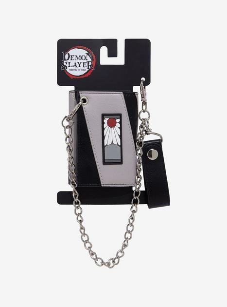 Demon Slayer: Kimetsu No Yaiba Tanjiro Trifold Chain Wallet | Hot Topic