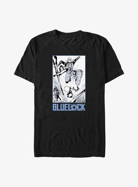 Blue Lock Gin Gagamaru Poster Big & Tall T-Shirt - BLACK | Hot Topic