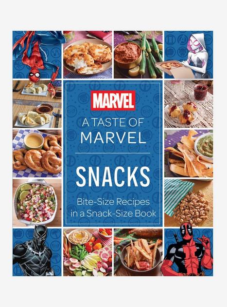 Marvel A Taste Of Marvel Snacks Mini Cookbook | Hot Topic