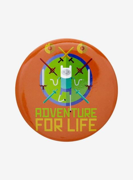 Adventure Time Adventure For Life Button Pin | BoxLunch