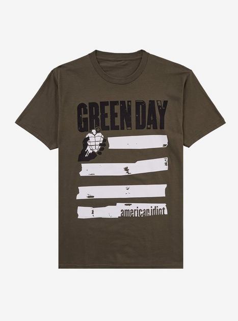 Green Day American Idiot Flag T-Shirt | Hot Topic