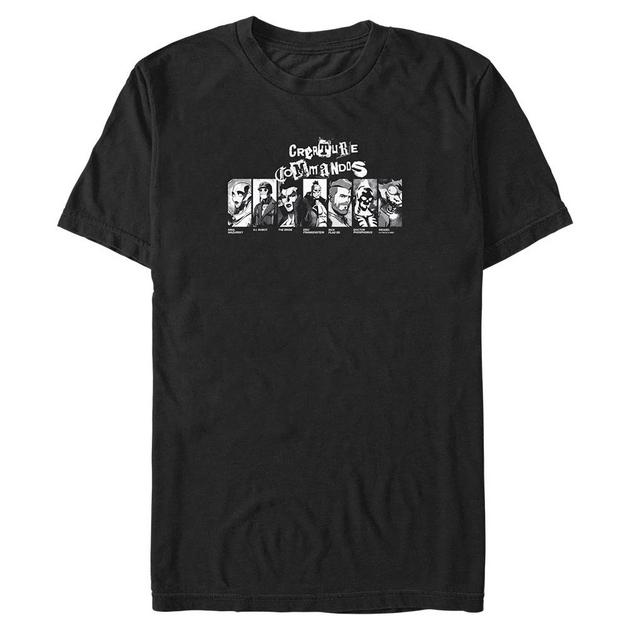DC Comics Creature Commandos Panels Big & Tall T-Shirt - BLACK | BoxLunch