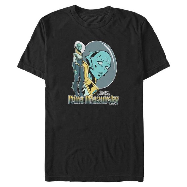 DC Comics Creature Commandos Nina Big & Tall T-Shirt - BLACK | BoxLunch
