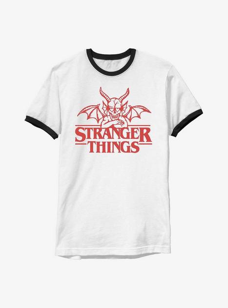 Stranger Things Devil In Love Ringer T-Shirt - MULTI | Hot Topic
