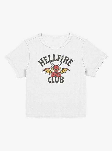Stranger Things Devil Logo Hellfire Club Girls Baby T-Shirt - BEIGETAN ...