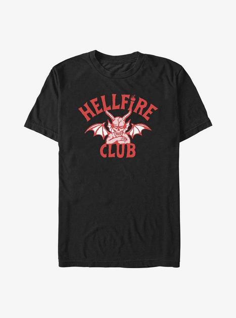 Stranger Things Devil Hellfire Club Logo T-Shirt - BLACK | Hot Topic