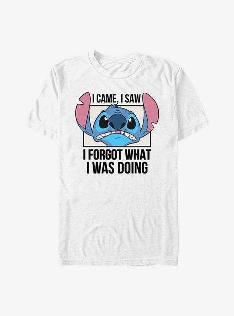 Disney Lilo & Stitch I Forgot What I Was Doing T-Shirt - WHITE | Hot Topic