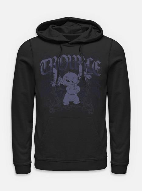 Disney Lilo & Stitch Total Trouble Hoodie BoxLunch Exclusive - BLACK ...