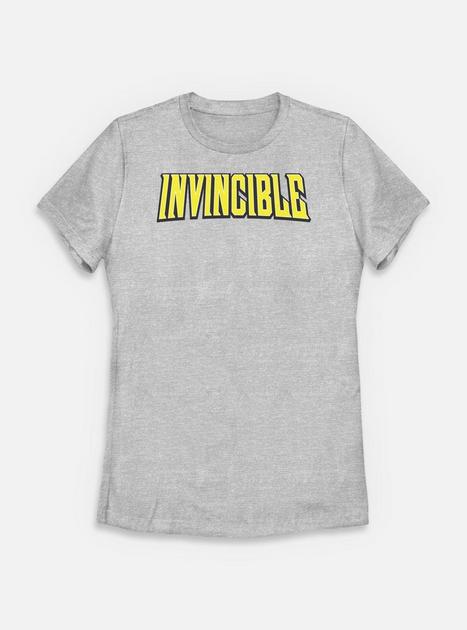 Invincible Invincible Logo Womens T-Shirt - GREY | BoxLunch