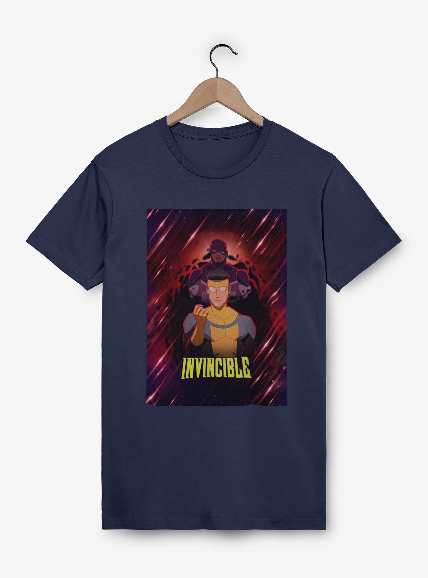 Invincible Poster Episode 2 T-Shirt - BLUE | BoxLunch
