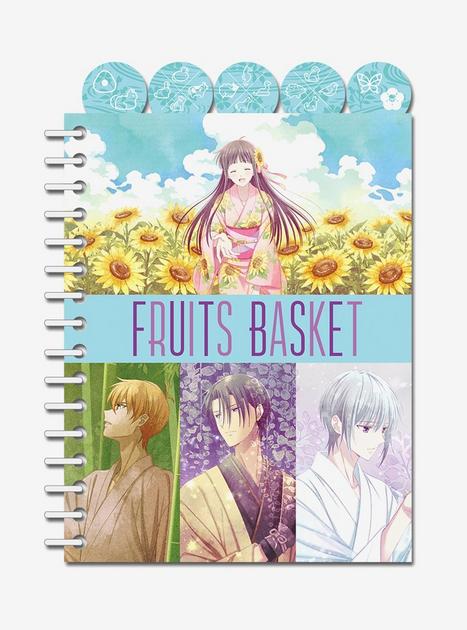 Fruits Basket Floral Tab Journal | Hot Topic
