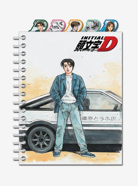 Initial D Character Tab Journal | Hot Topic