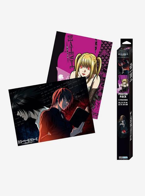 Death Note Character Trio Poster Set 2 Pack | Hot Topic