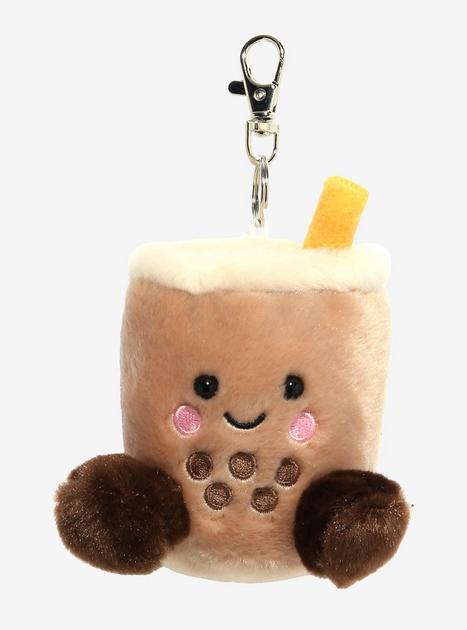 Aurora Palm Pals Milky Tea Boba Plush Key Chain | Hot Topic